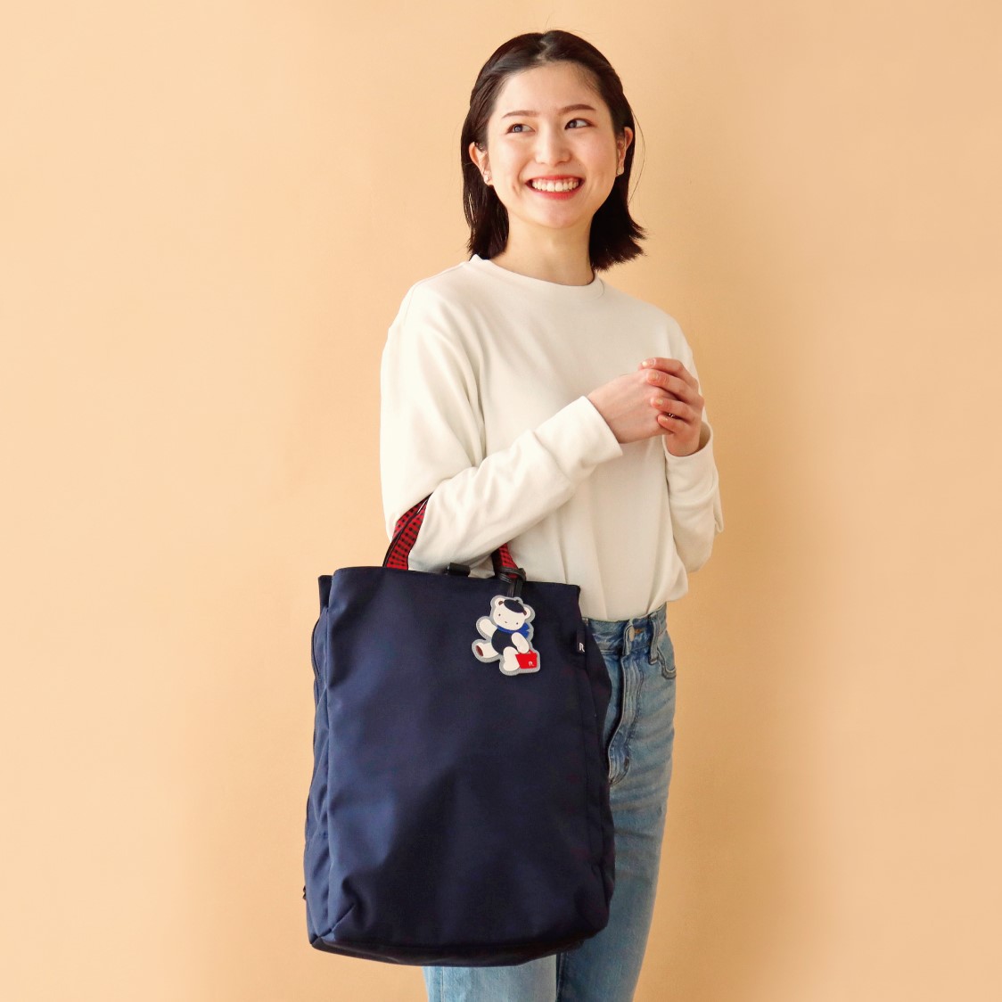 〈familiar × ROOTOTE〉リュックとしても使える2wayトートが新登場！ | ROOTOTE(ルートート)