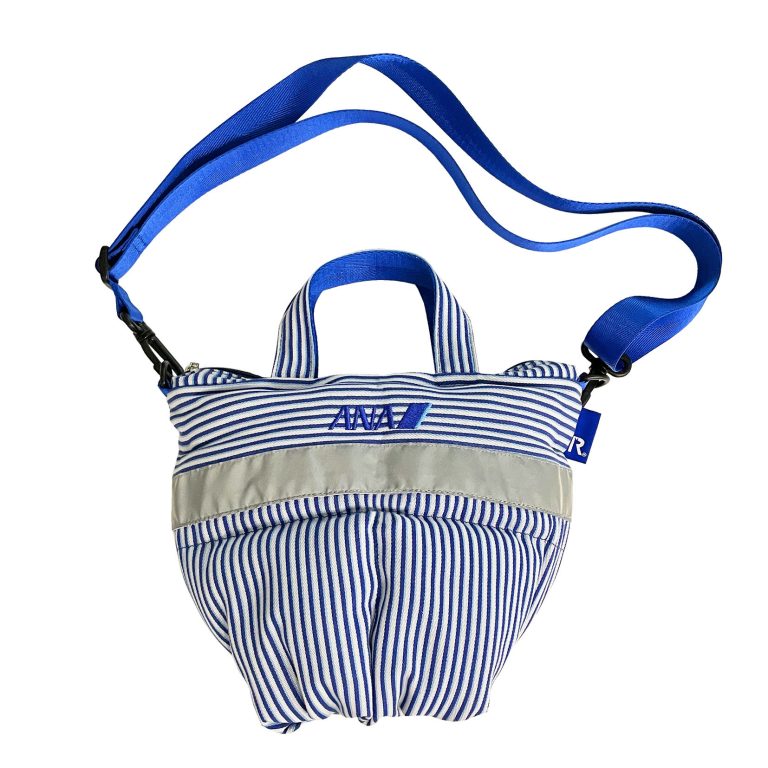 【ANA×ROOTOTE】グランドハンドリングスタッフの制服シャツをアップサイクルしたミニトートを販売開始 | ROOTOTE(ルートート)