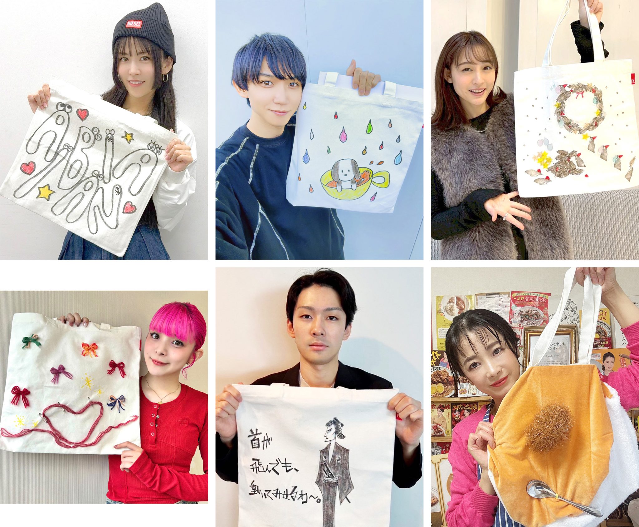 各界の著名人35組が参加する「第19回 ROOTOTEチャリティーイベント」。子どもたちの支援のために、12月15日まで展覧会＆オークション開催中 | ROOTOTE(ルートート)